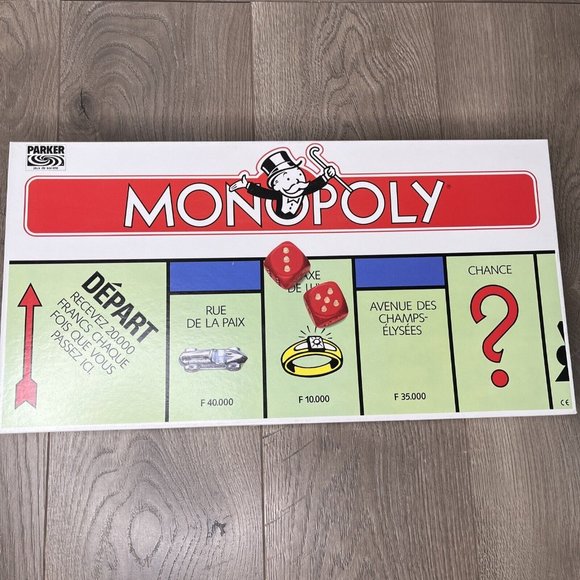 Parker Brothers | Games | Monopoly Board Game 996 Edition Classic ...